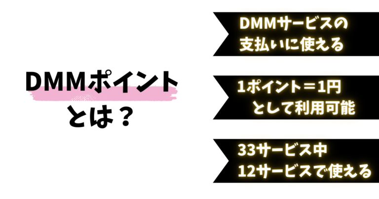 DMMポイントのおトクな貯め方と使い道を徹底解説！ | ちょい見DAZN部